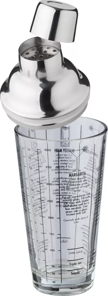 1041489-021 - Shaker de cocktail din sticla - 400 ml - Adela